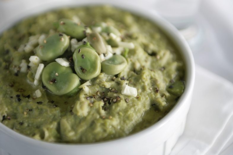 Cretan Mashed Broad Bean Skordalia | Mediterranean Diet, Healthy Greek ...