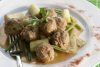Meatballs with Leeks & Celery | Greek Traditional Recipe