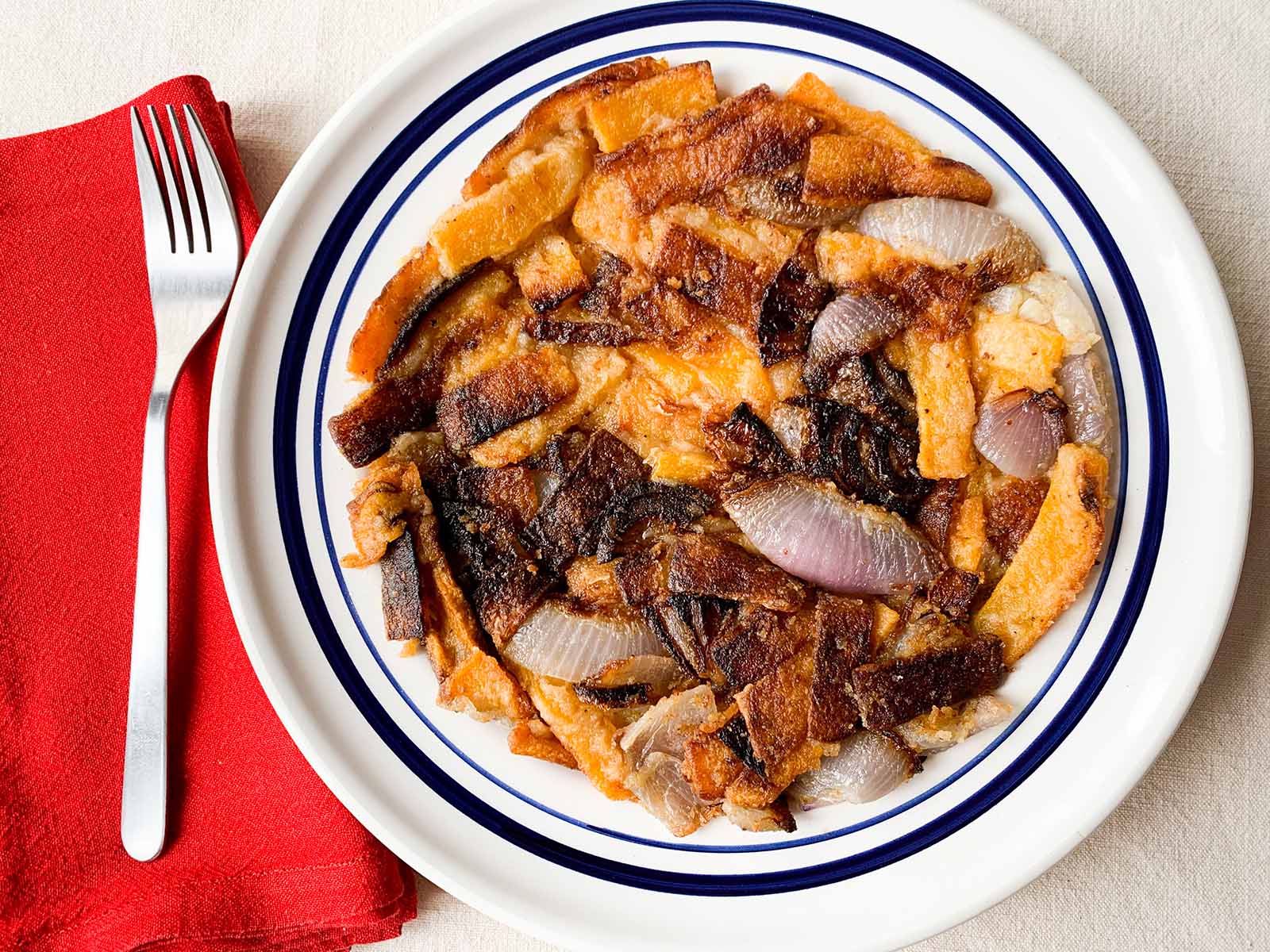 Savory Pumpkin-Onion Skillet Pie | Recipe