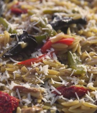 Orzo Seafood Risotto, Kritharoto | Greek Food - Greek Cooking - Greek ...