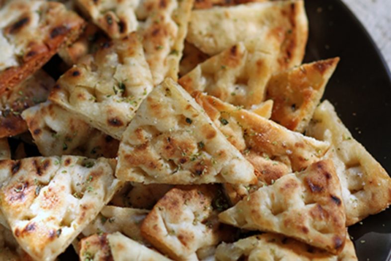 Mediterranean (heart healthy) Home-Made Pita Chips | Diane Kochilas