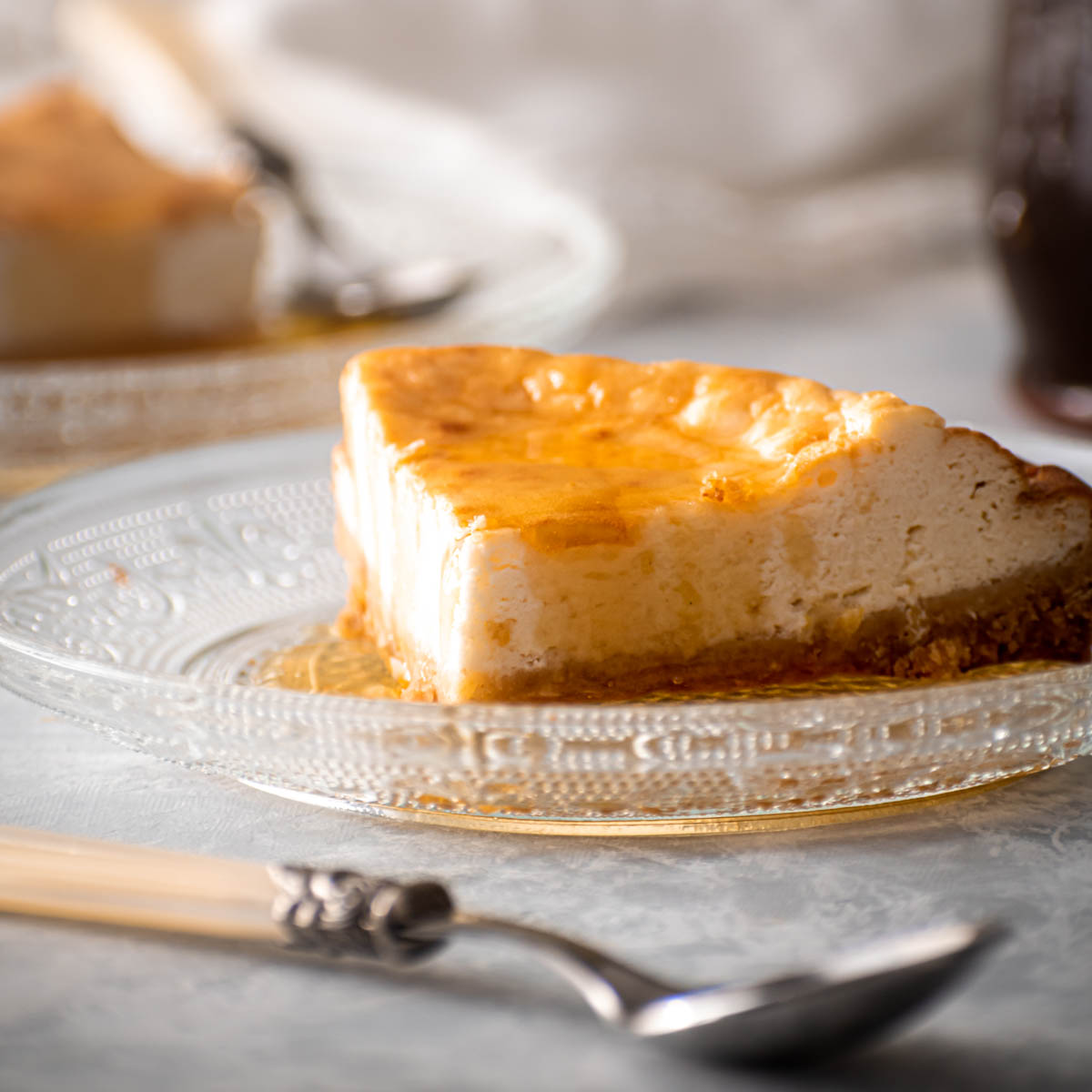 No-bake Greek Vegan Cheesecake | Diane Kochilas