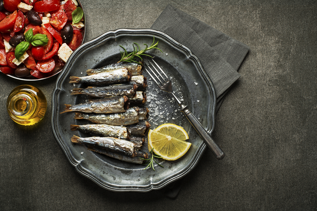 Greek Style Baked Sardines w/ Lemon & Herbs | Diane Kochilas
