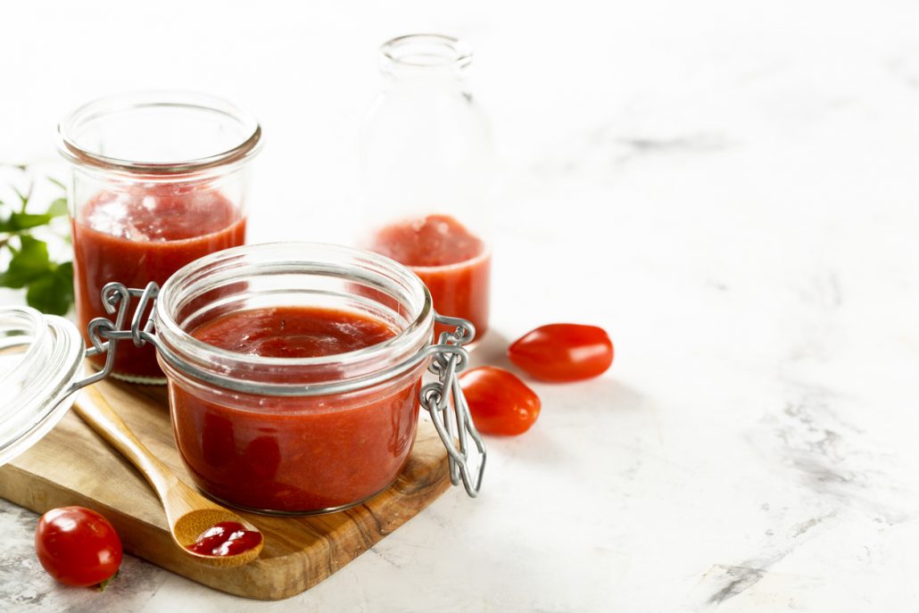 Homemade Ketchup With Chili and Peaches | Diane Kochilas