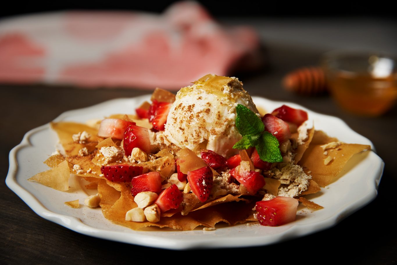 Crispy Phyllo Sundae | Diane Kochilas