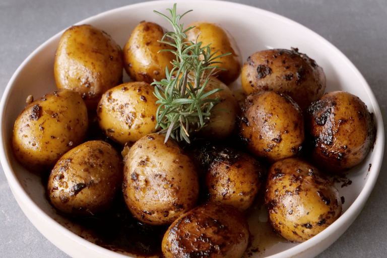 Stove-Top Greek Lemon Potatoes | Diane Kochilas