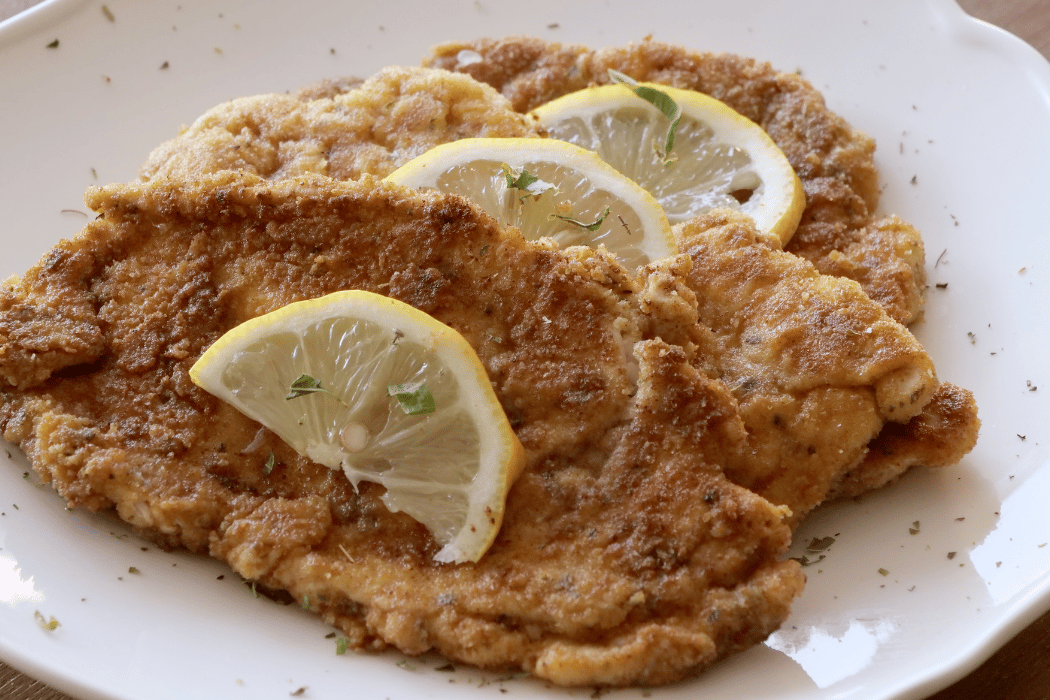 Greek Chicken Schnitzel (Yiayia’s Style) | Diane Kochilas